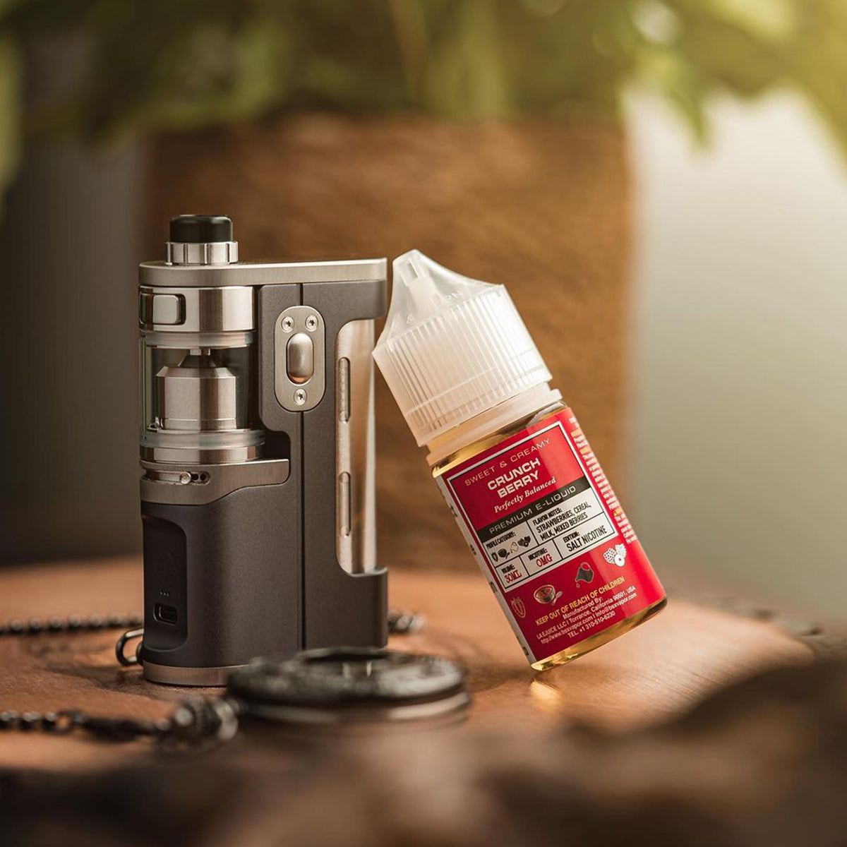 Crunch Mixed Berry Vape Juice - BSX Nic Salts & BSX Vapor